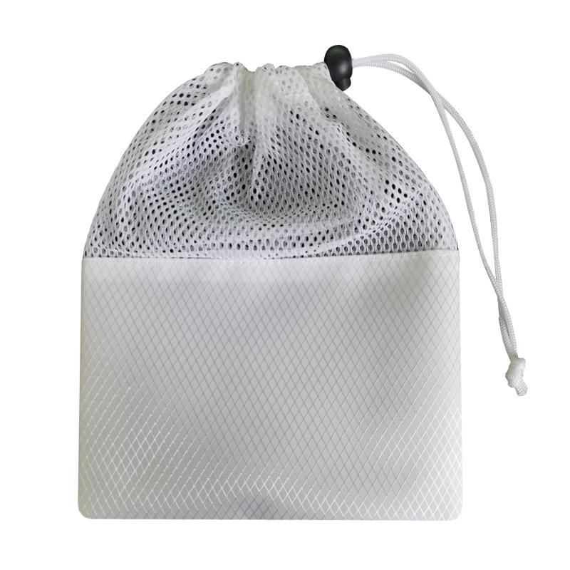 Custom Mesh Bags With Drawstring Polyester Packaging Mesh Drawstring ...