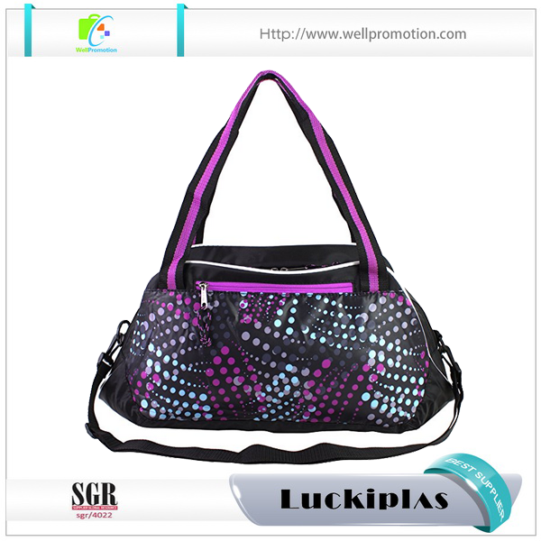 2017 Custom 3D printed sublimation high-end hippie dance duffle bag
