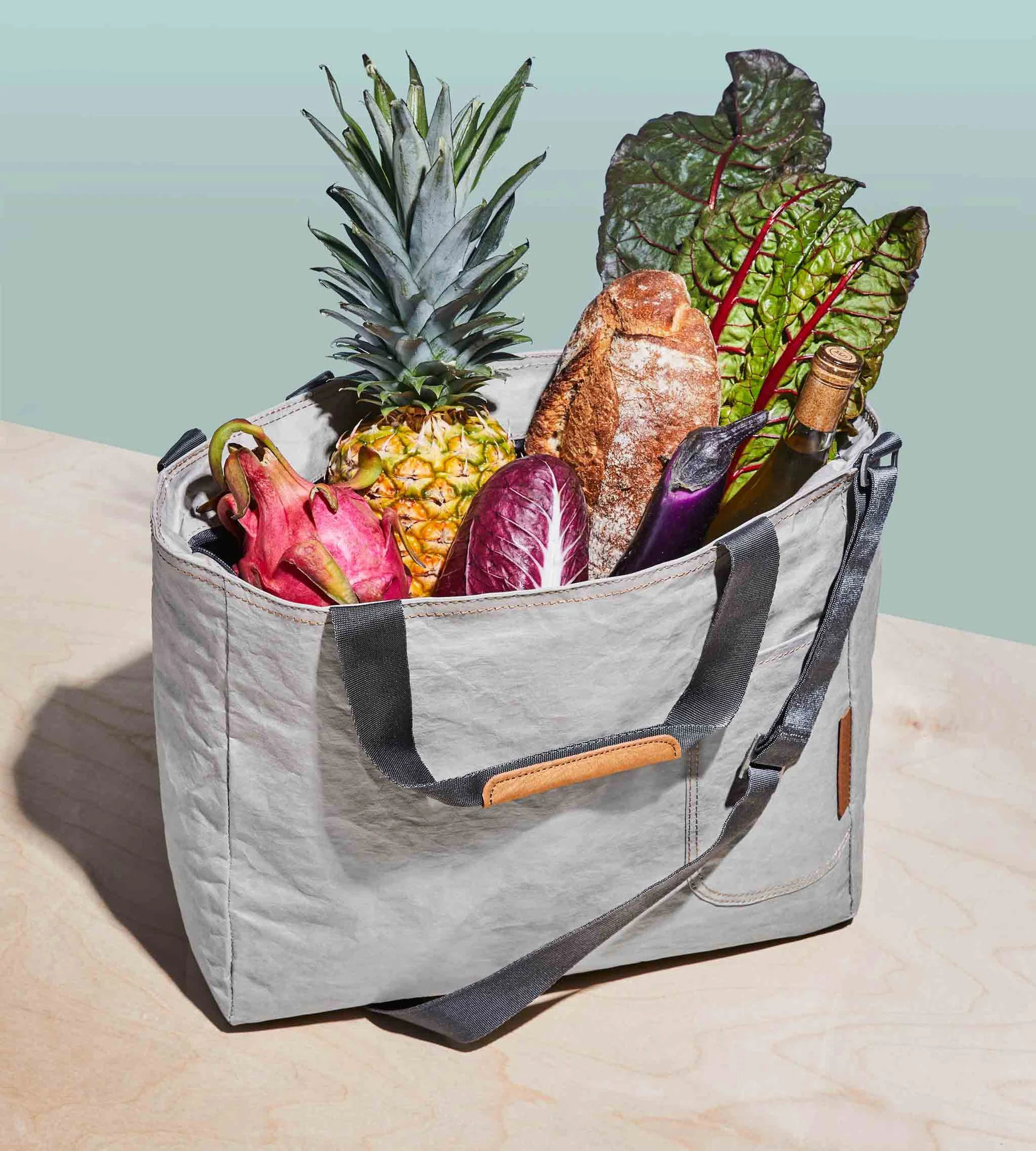 Custom Reusable Insulated Washable Kraft Paper Lunch Tote Cooler ...